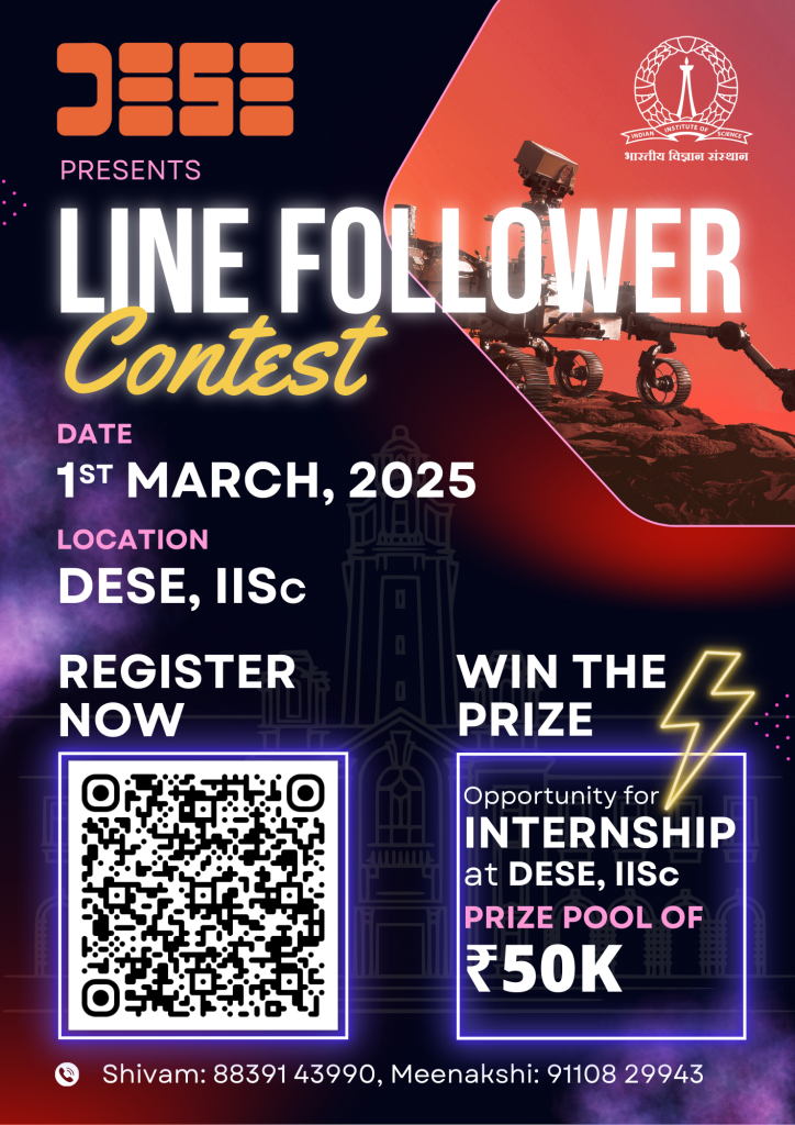 Line Follower Competition DESE – Department of Electronic Systems ...
